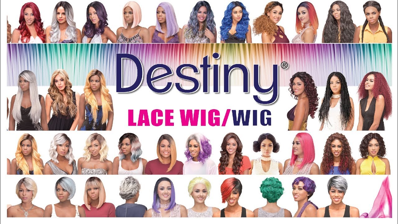 DESTINY WIG l Color wigs - YouTube