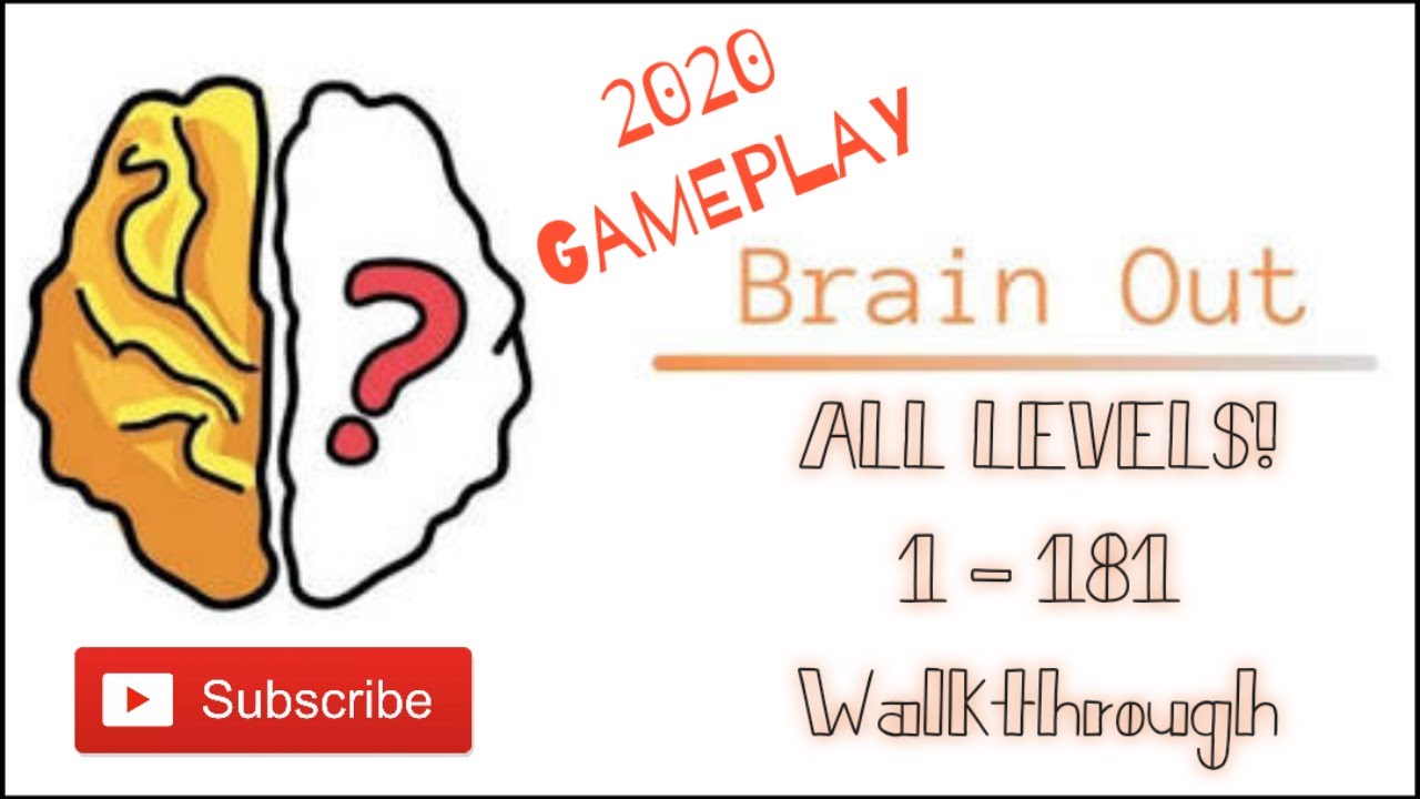 Brain Out ALL LEVEL 1 - 181 WALKTHROUGH - YouTube