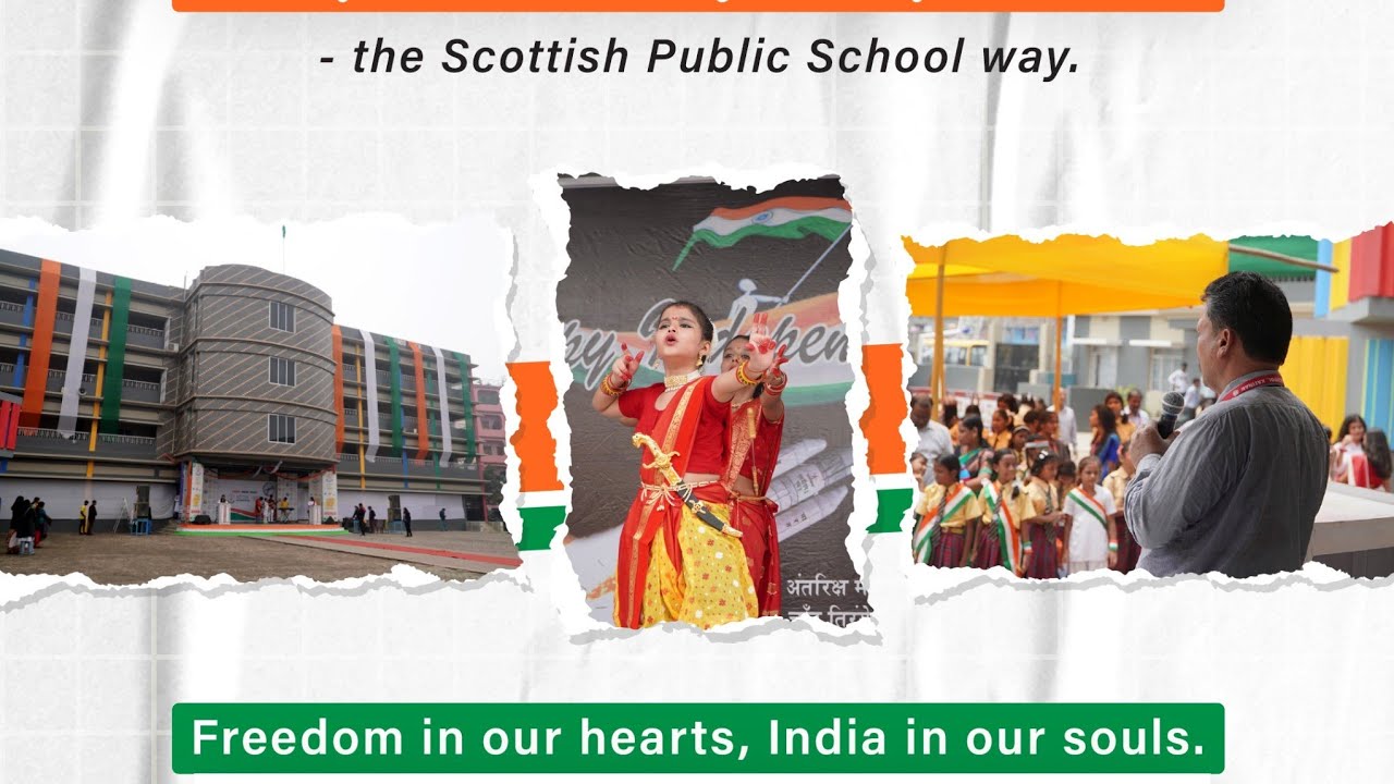 SCOTTISH PUBLIC SCHOOL Celebrating Independence Day 2024 - YouTube