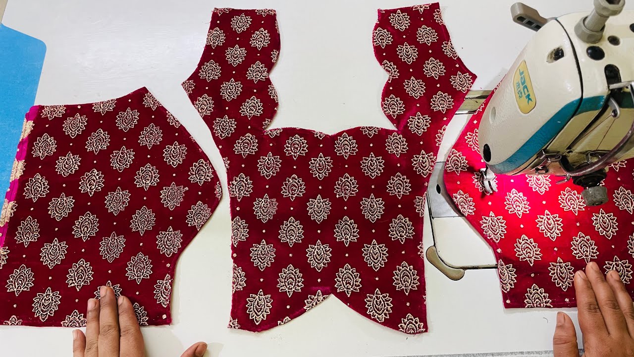 Designer Princess Cut Blouse Design | Princes Cut Front Neck Blouse ...