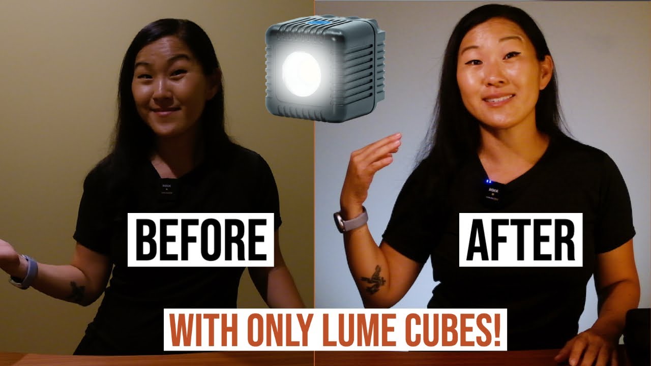 How to Light a Room for Video with ONLY Lume Cubes! - YouTube
