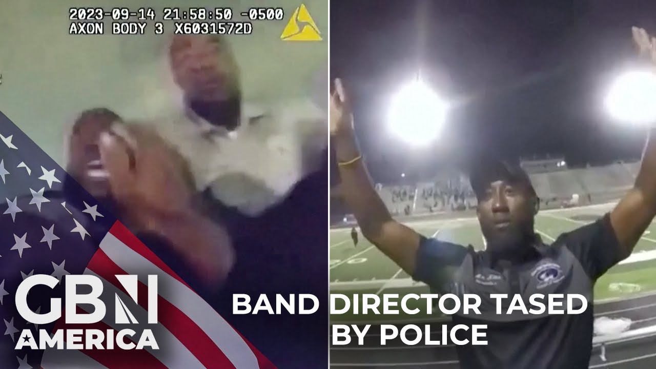 Bodycam: High school band director tased by police for refusing to stop ...