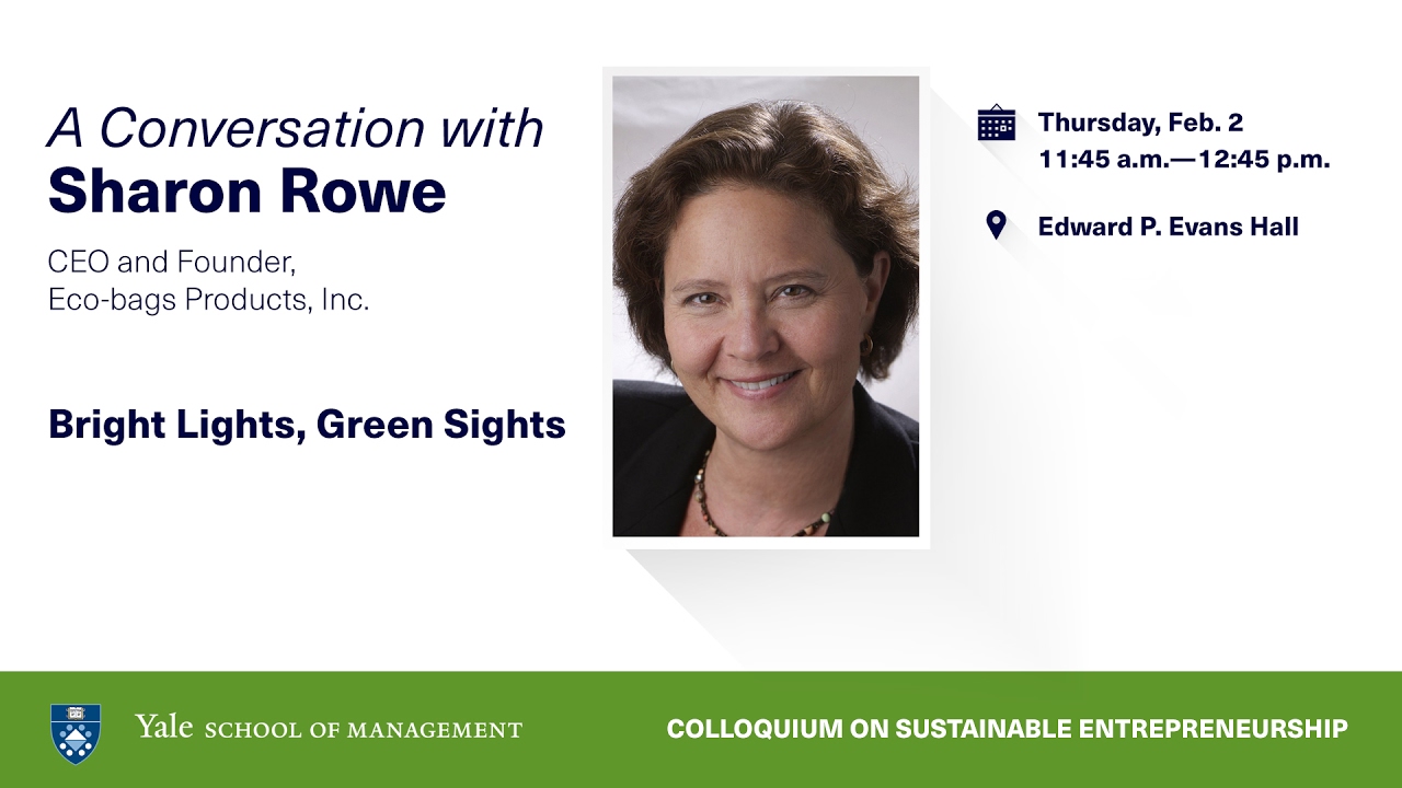 Bright Lights, Green Sights: Sharon Rowe - YouTube