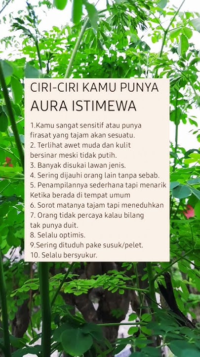 Ciri ciri kamu punya aura istimewa#short# Alhamdulillah. - YouTube