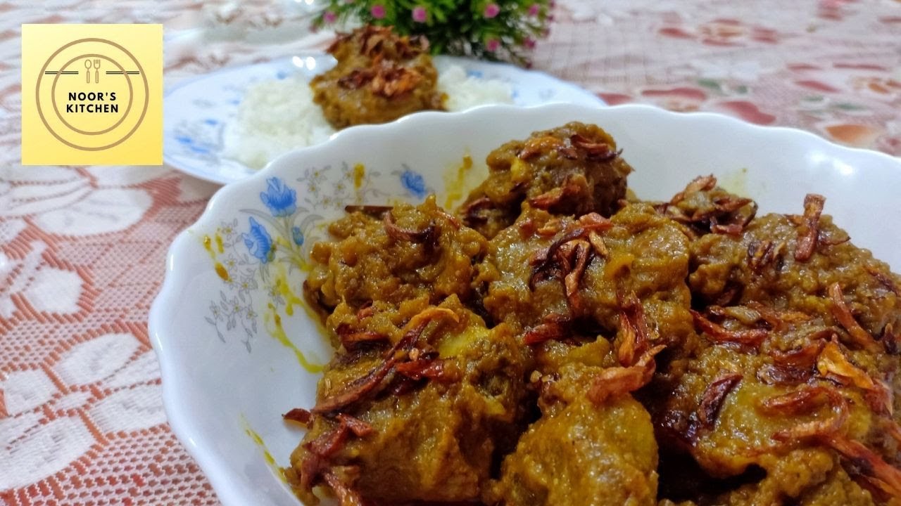 ঐতিহ্যবাহী খাসির মাংসের পিঠালি | Mutton pithali recipe | Mutton with ...