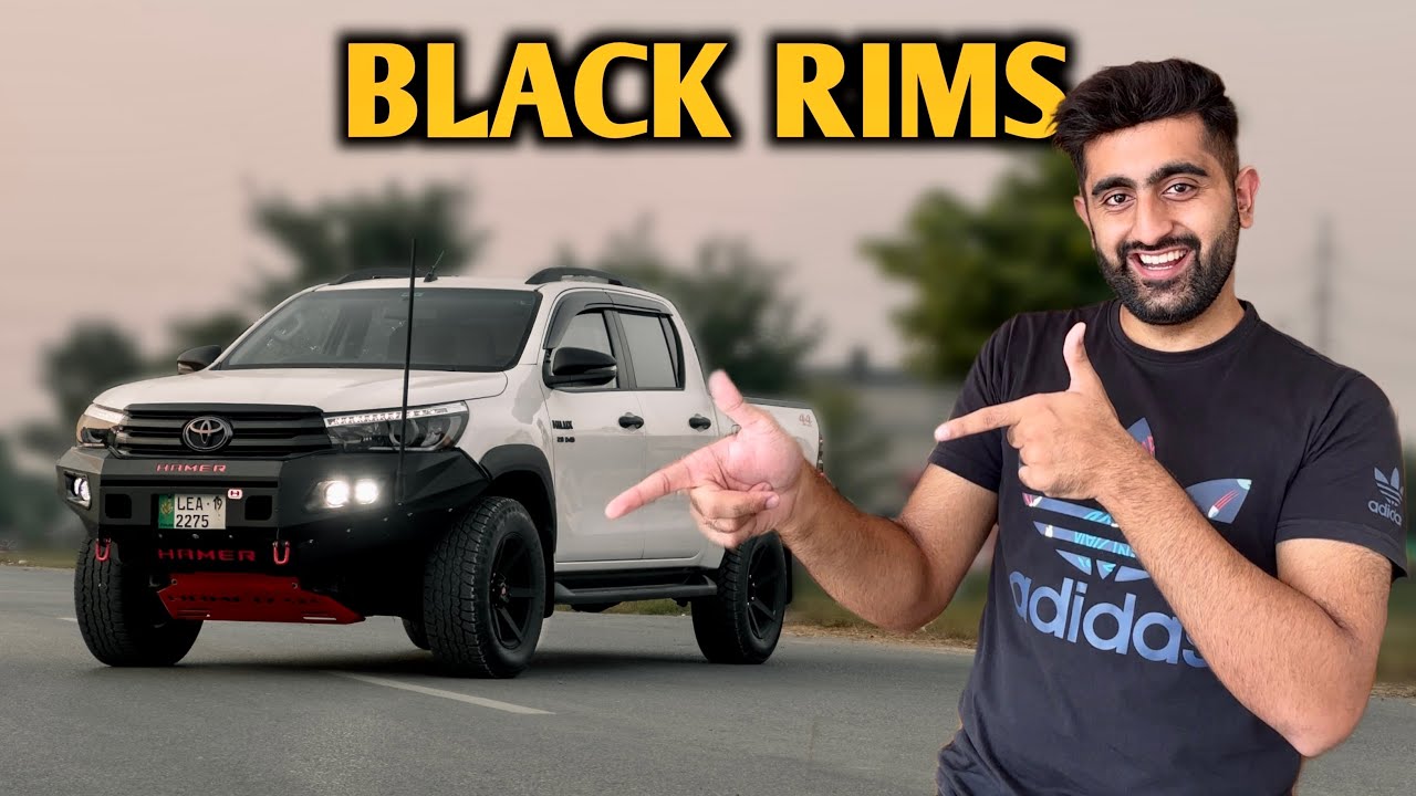 TOYOTA REVO GOT BLACK RIMS 😍 - YouTube