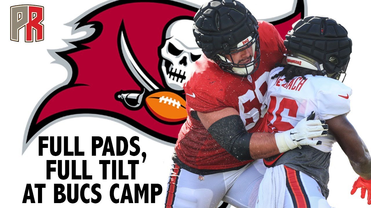 Full Pads, Full Tilt At Bucs Camp - YouTube