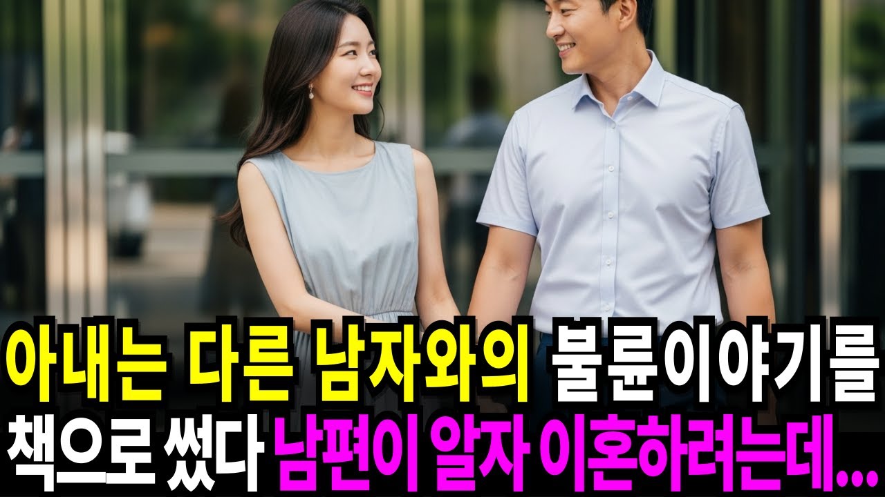 실화사연 아내는 자신의 불륜이야기를 책으로 썼다 남편은 그것을 알자 이혼을 준비하는데 반전사연 사이다썰 사연라디오 Youtube