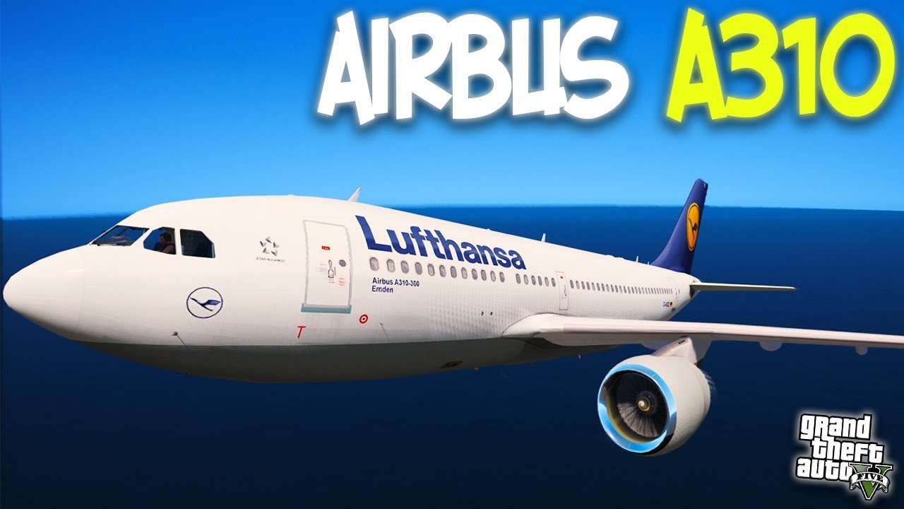 AIRBUS A310 (ЭЙРБАС А310) - ГТА 5 МОДЫ (GTA 5 MODS) БАГИ - YouTube