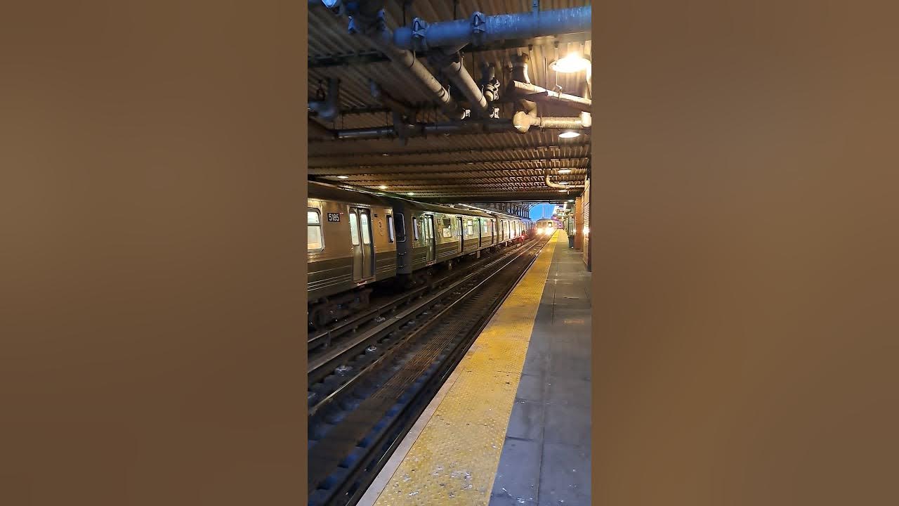 Brooklyn Bound R46 Q train entering Coney Island - YouTube