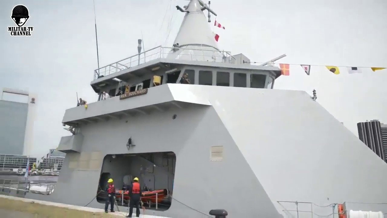 ARA Bouchard llega a la Argentina nuevo buque para la Armada - YouTube