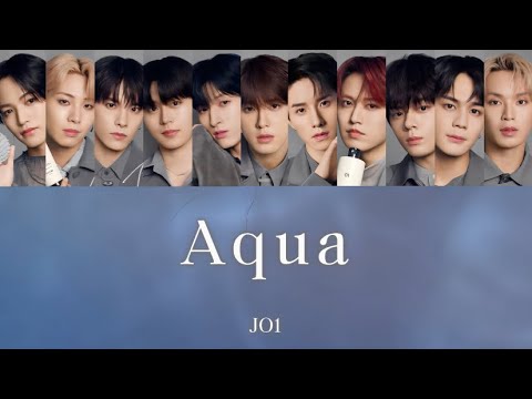JO1／Aqua 《 パート割-歌詞-ENG SUB 》 - YouTube