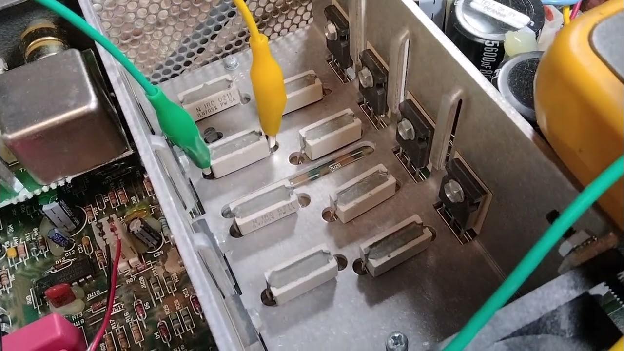 Ampeg SVT 3 PRO bias adjust - YouTube