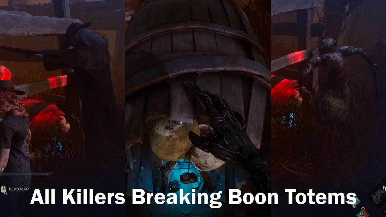 All Killers Breaking Boon Totems | Both POVs - YouTube