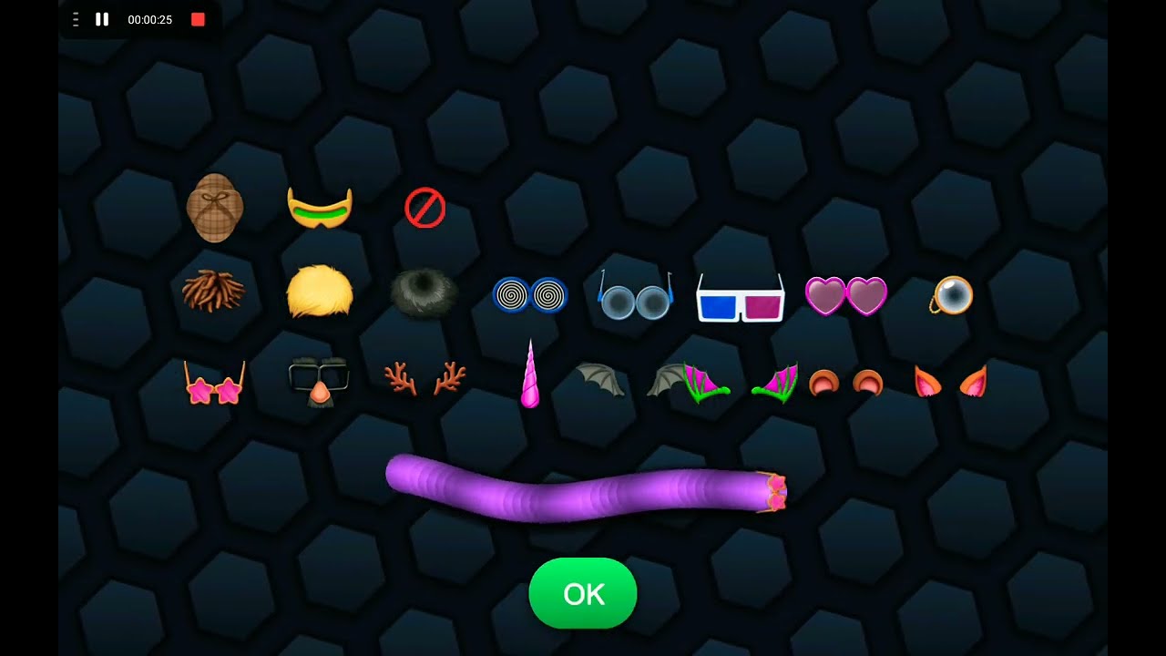 Slither.io cheat code#6 visar bunny ears fox ears - YouTube