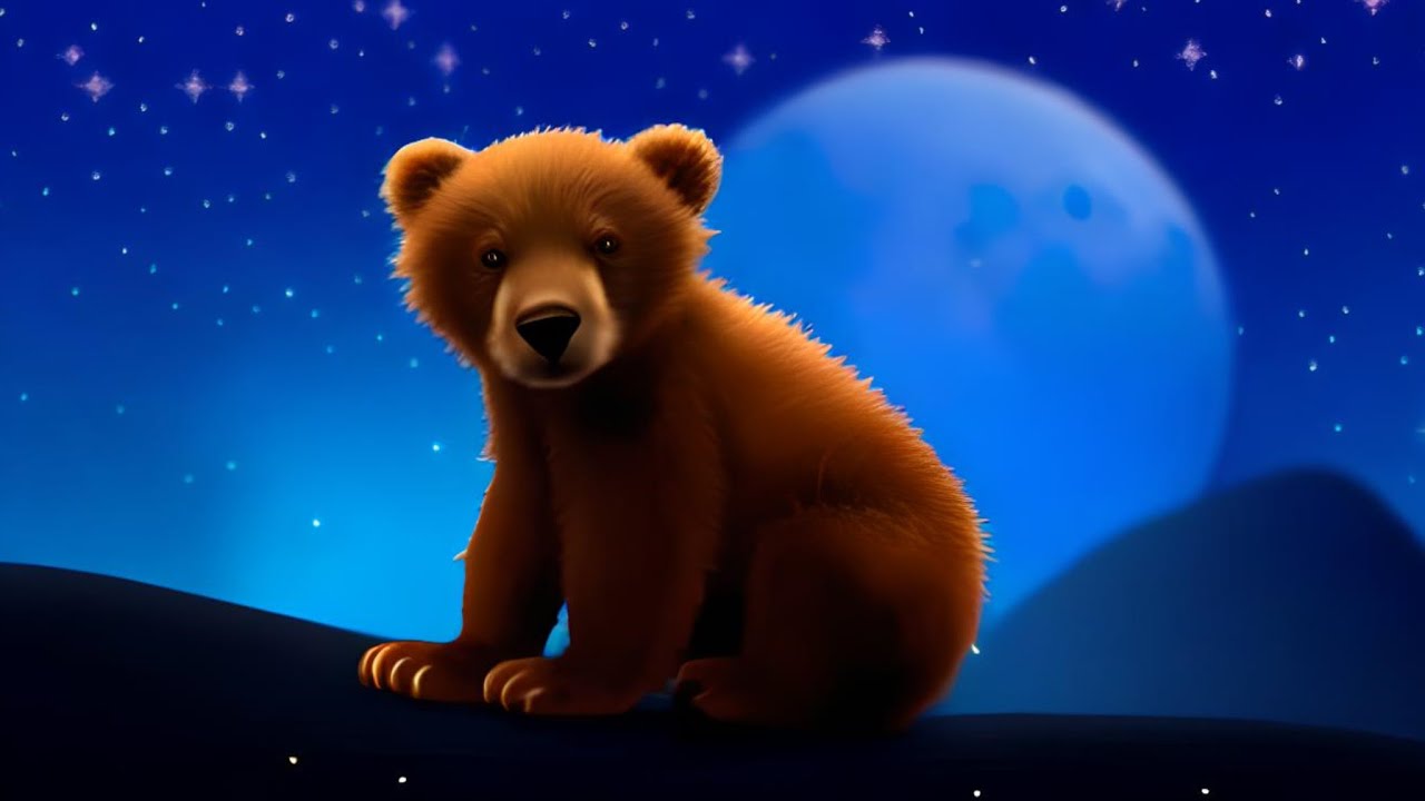 Sleepy Bears: Children's Lullaby under the Starry Sky - Lullabies for Sleep - YouTube