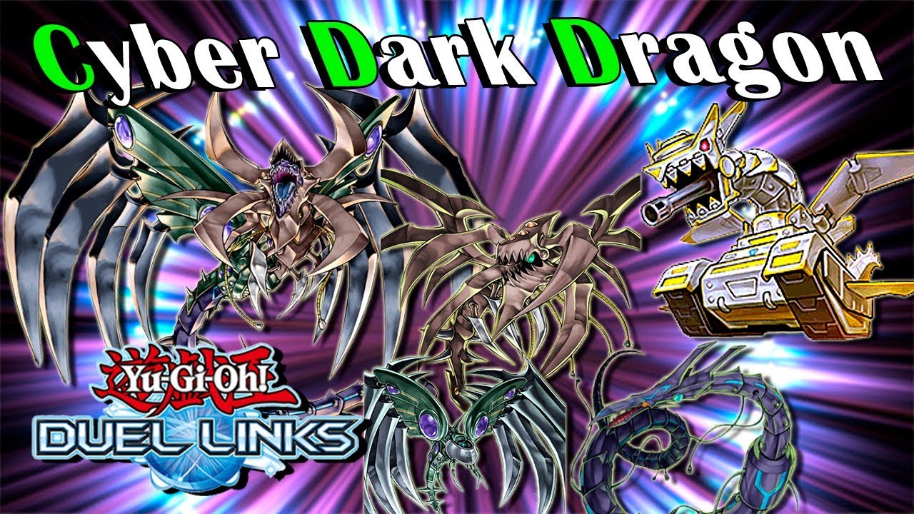 Deck Cyber Dark Dragon | Yu-gi-oh! Duel Links Español - YouTube