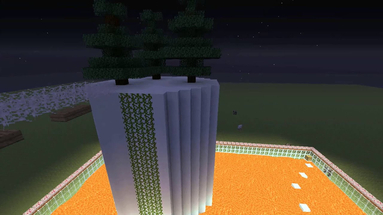 minecraft ice age hunger games map trailer - YouTube