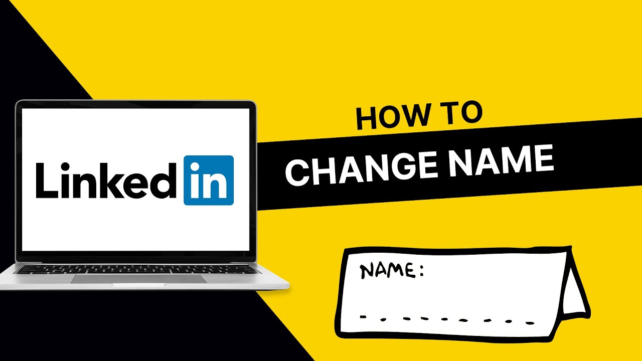 How to Change Your Name on Linkedin - YouTube