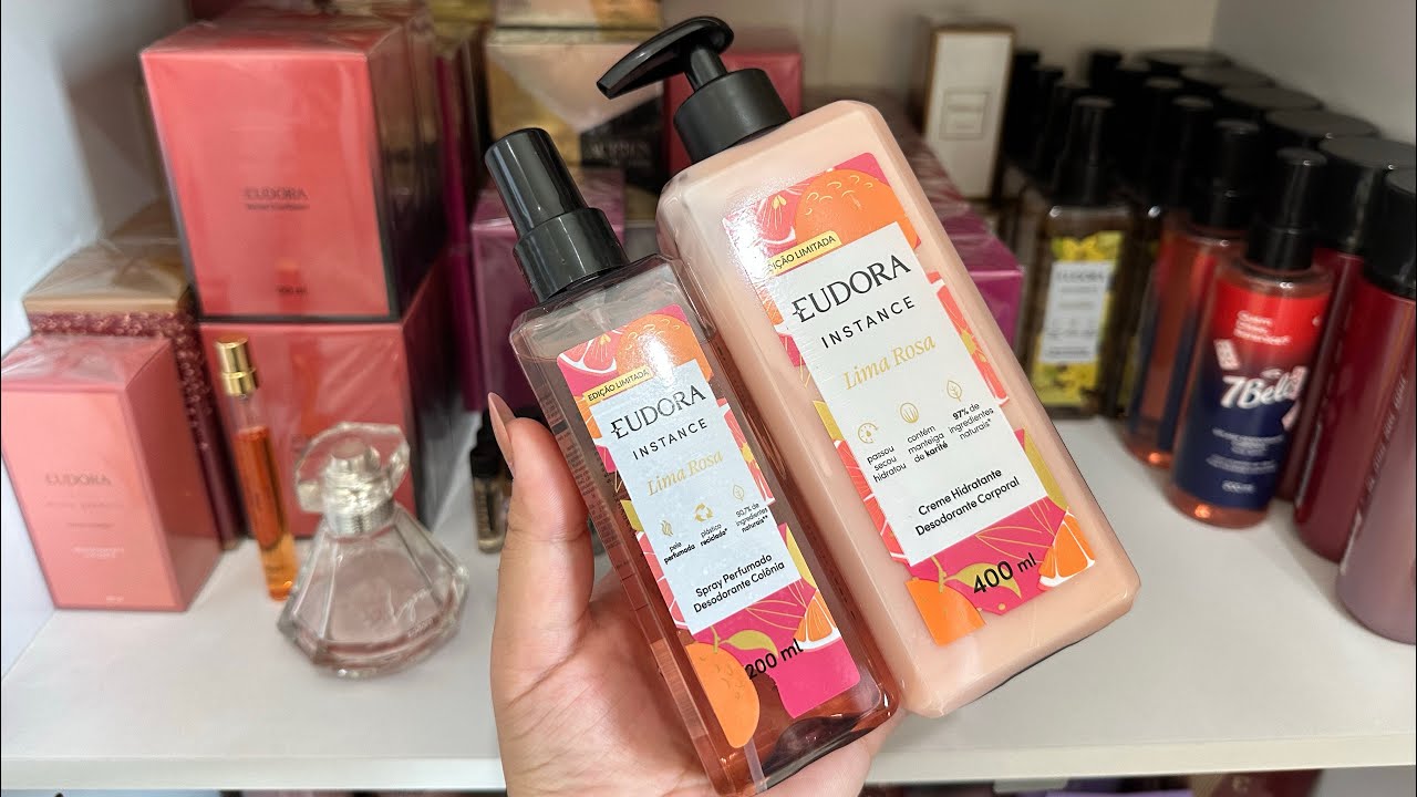 Abertura de caixa Ciclo 17 Eudora lançamento Lima rosa e Velvet ...