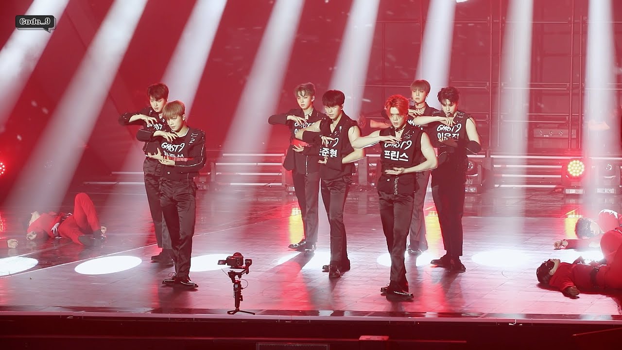 [Code_9] GHOST9 (고스트나인) Listen-Up 'MONSTER' Dance Practice Behind - YouTube