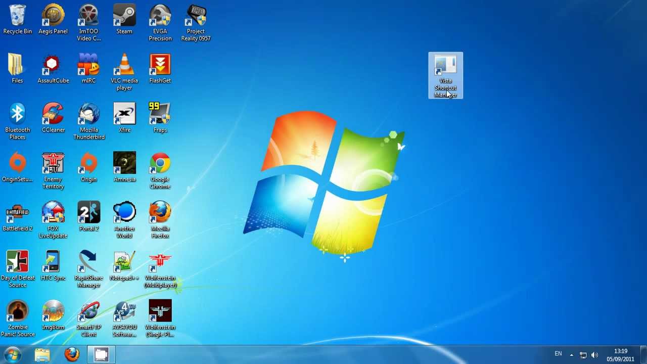 How to - Remove or Customize Windows 7 or Vista Shortcut Arrows - YouTube