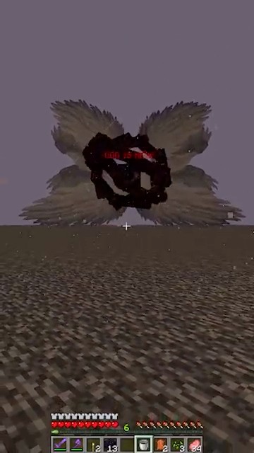 The God: Horror mod in Minecraft - The Nether 🫣 #minecraft - YouTube