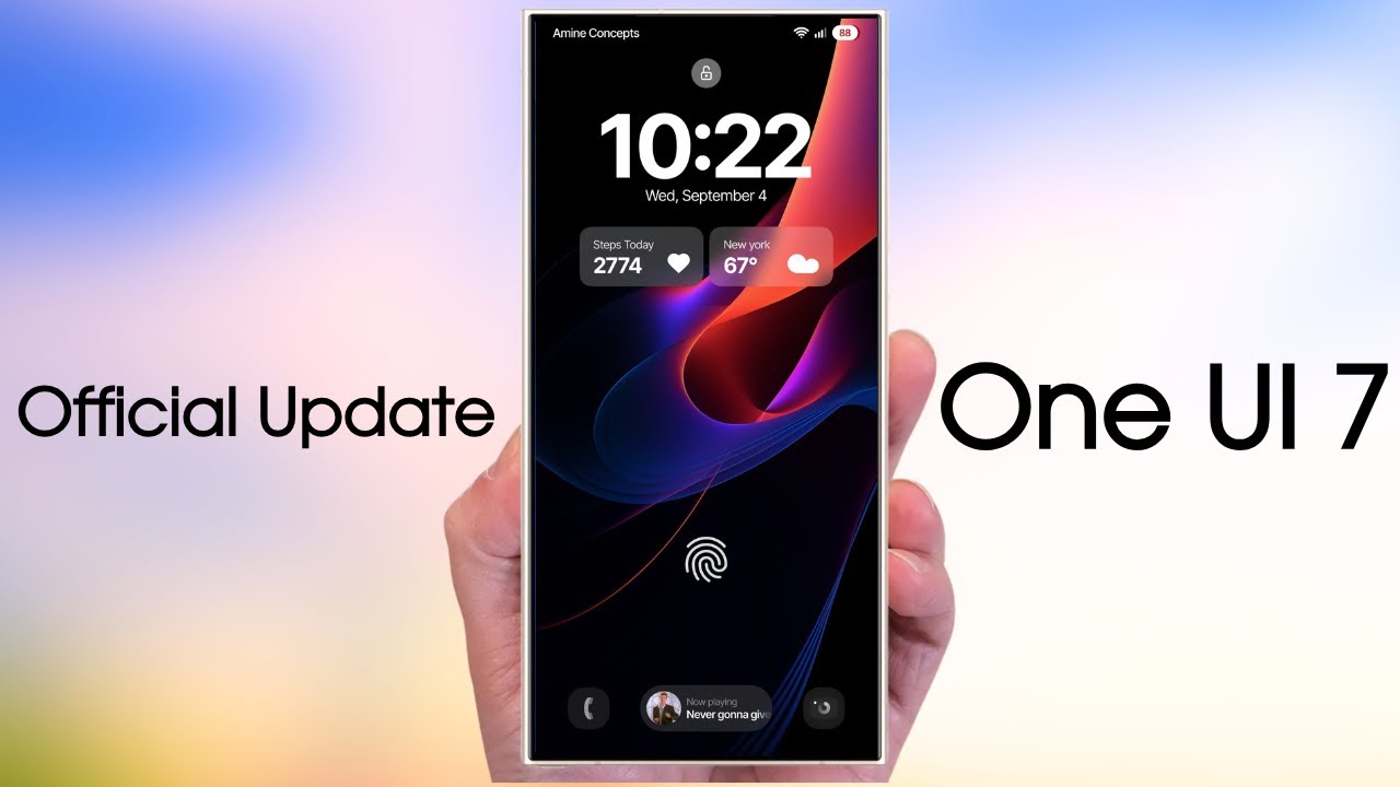 Samsung's One UI 7 - OFFICIAL UPDATE IS COMING !!! - YouTube