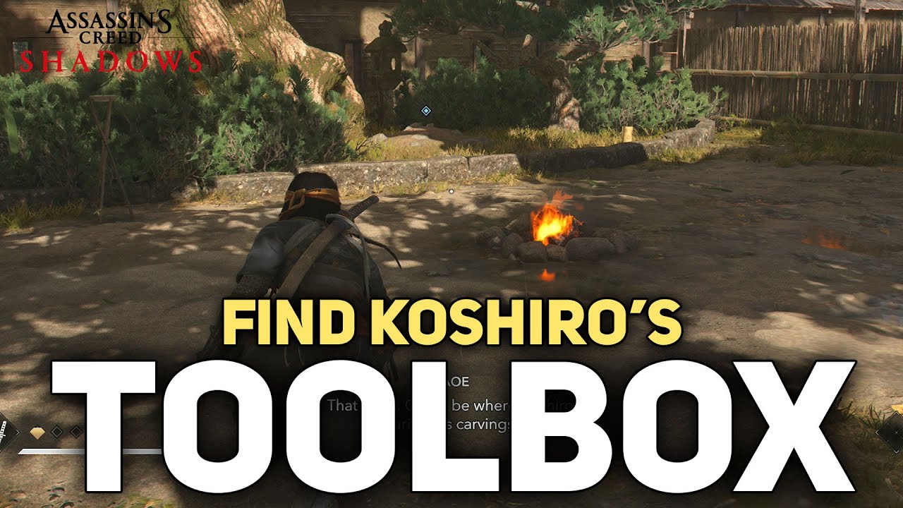 Retrieve Koshiro's Toolbox - The Lead Turns - Assassins Creed Shadows ...