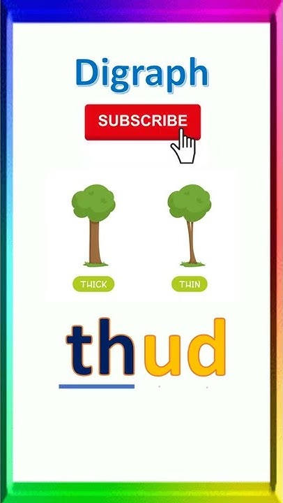 Phonics Digraph - th Family Words #shorts - YouTube
