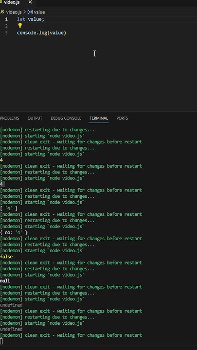 LET keyword #short #JS #javascript - YouTube