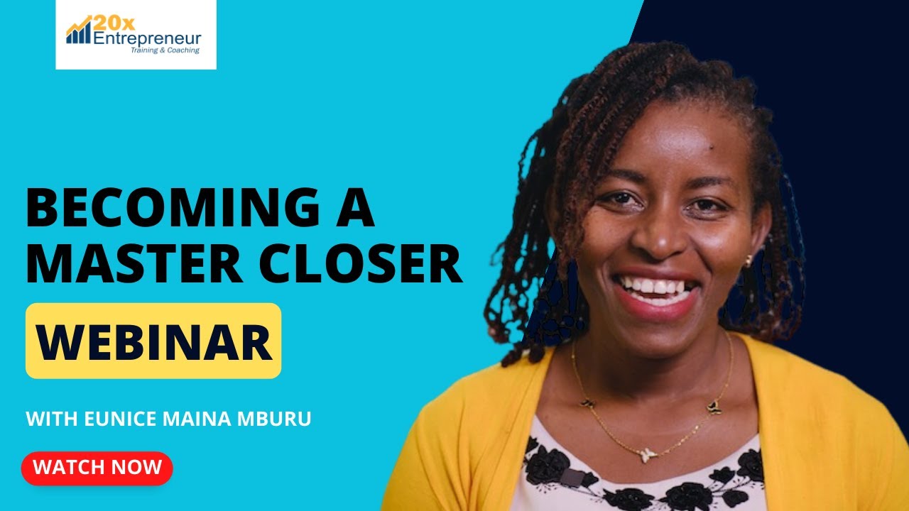 Webinar: Become a Master Closer - YouTube