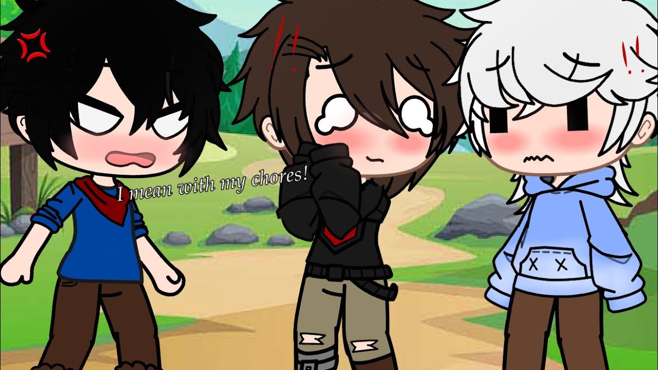 Dirty mind || Gacha Club || the trio || merlin, rotg, httyd || - YouTube