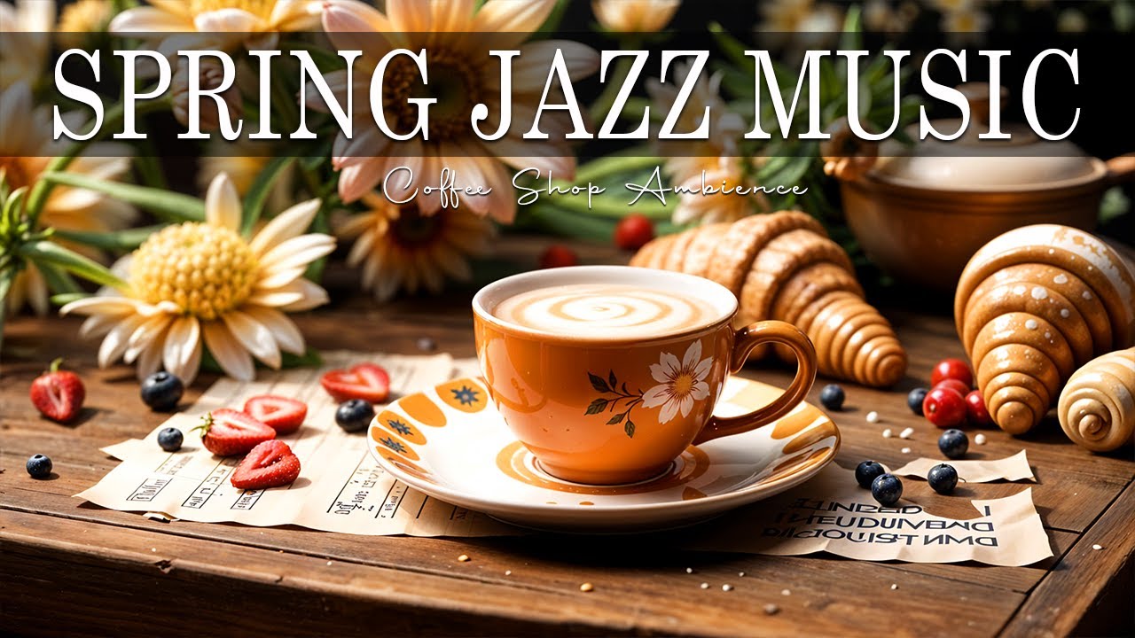 Spring Jazz Music ☕ Bossa Nova background for Great Moods, Stress ...