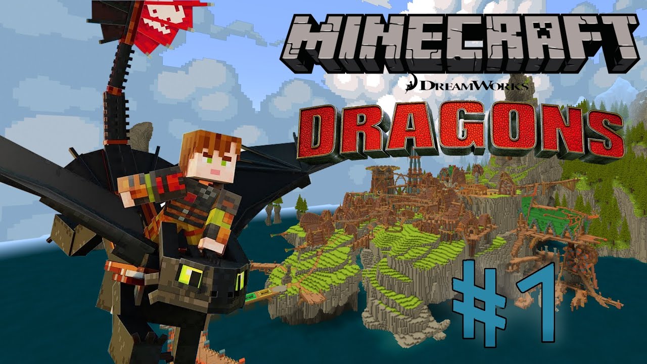 Hiccup & Toothless in MINECRAFT! : Minecraft How To Train Your Dragon ...