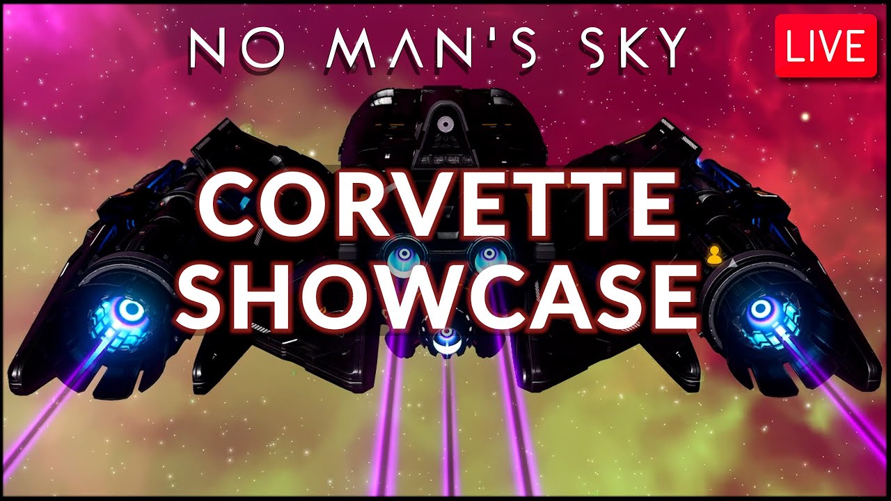 No Man's Sky Voyagers - Epic Corvette Build Showcase - YouTube