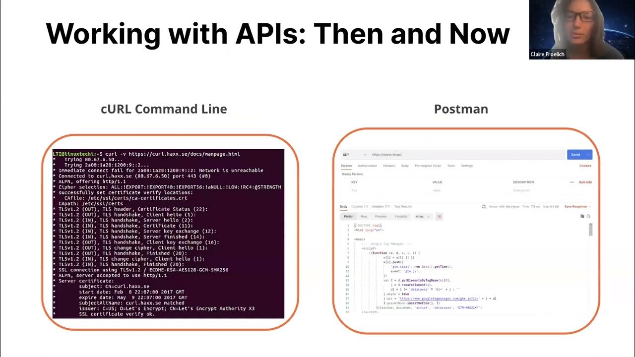 API 101 for publishers, researchers, and librarians with Postman and ...