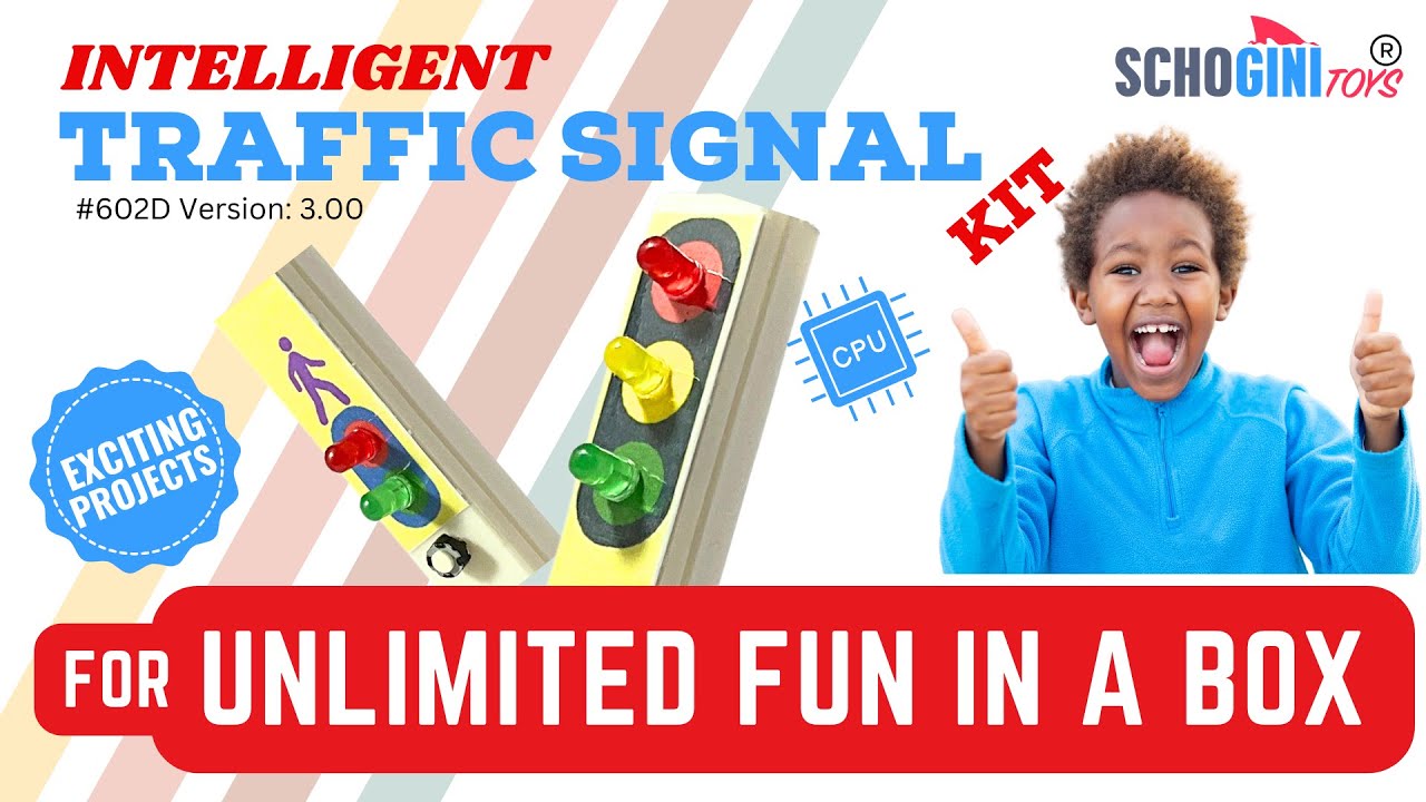 Create Your Own 3D Traffic Signal Model at Home | An Easy Science School Project - Schogini Toys ...