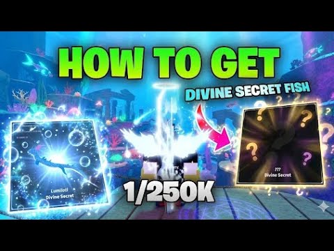 How to get DIVINE SECRET FISH in FISCH New Update - YouTube