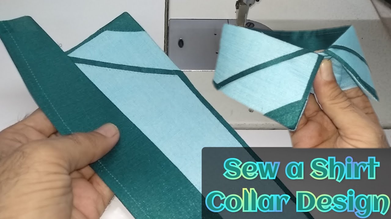 New design for Shirt Collar / Latest collar pattern / how to sew shirt ...