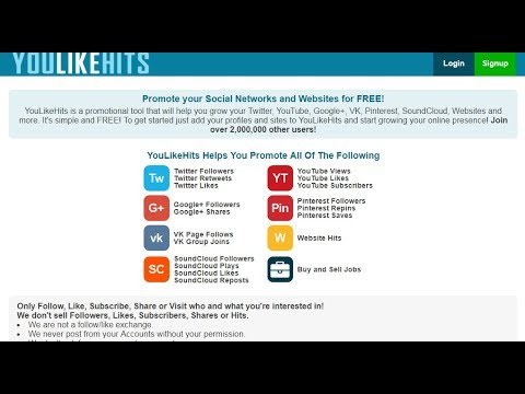 youlikehits tu web para consiguer followers - YouTube