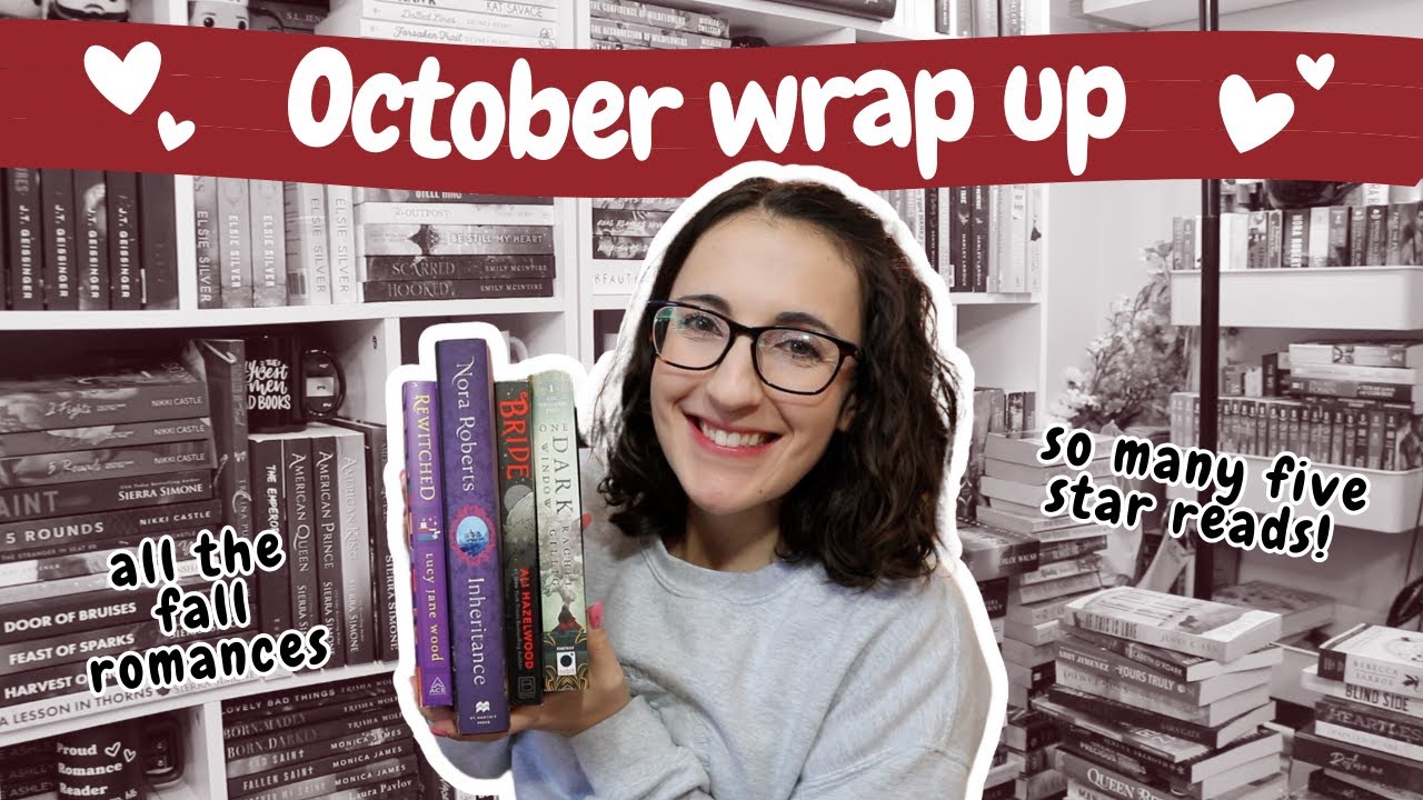 October Reading Wrap Up 🍁🎃 Fantasy Romance and Cozy Fall Books - YouTube