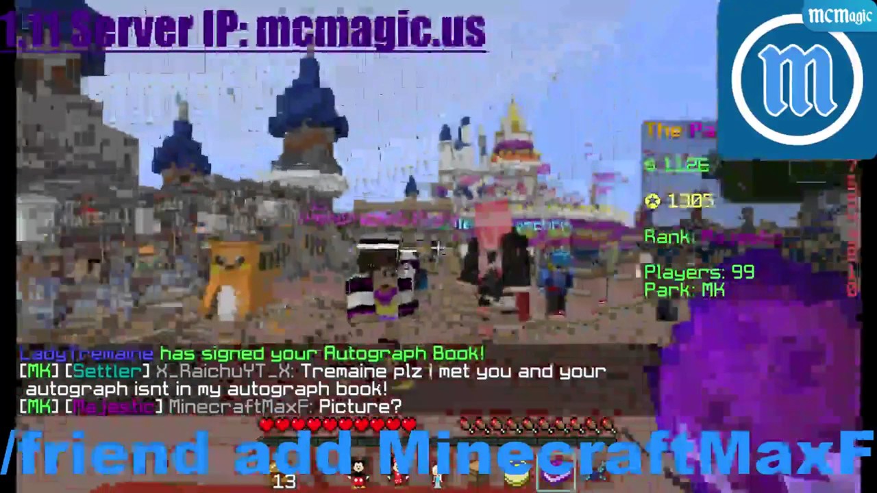 Minecraft: Palace Network - Group rides! 1 - YouTube