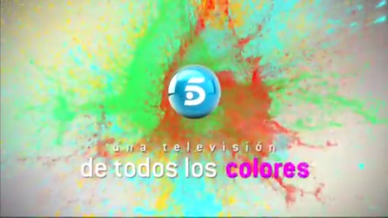Cortinilla Telecinco Una Televisión De Todos Los Colores (2012) - YouTube