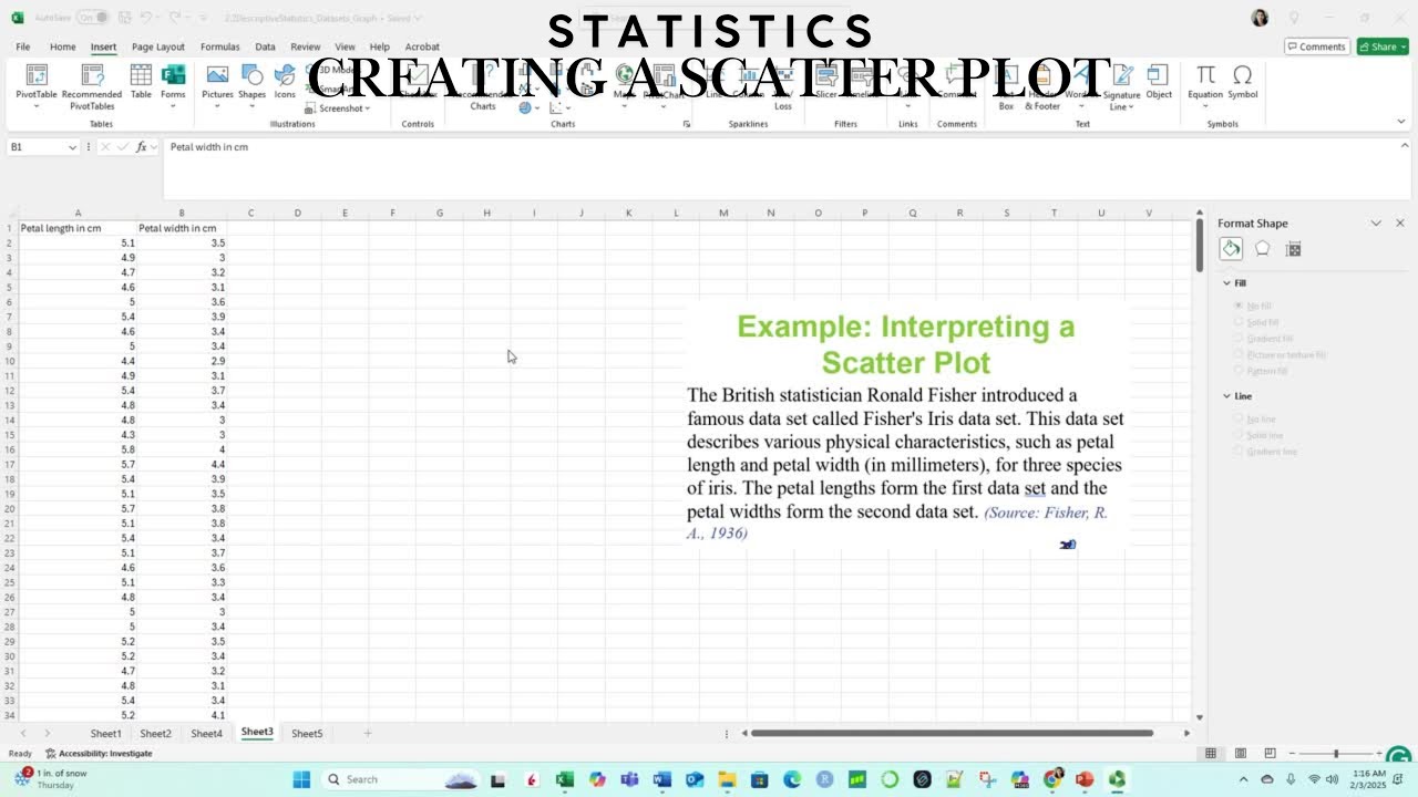 Creating a Scatter Plot : Excel Tutorial | Dr. Gonsalge Almeida 📊 - YouTube