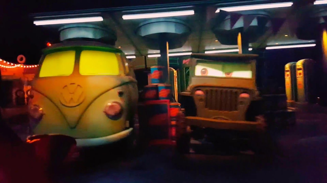 Cars land, Radiator Springs Racers. FULL RIDE - YouTube