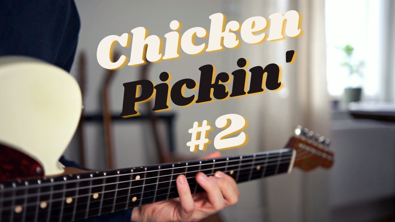 Chicken Pickin' On a Train Beat #2 ⎮ TAB & Backing Track - YouTube