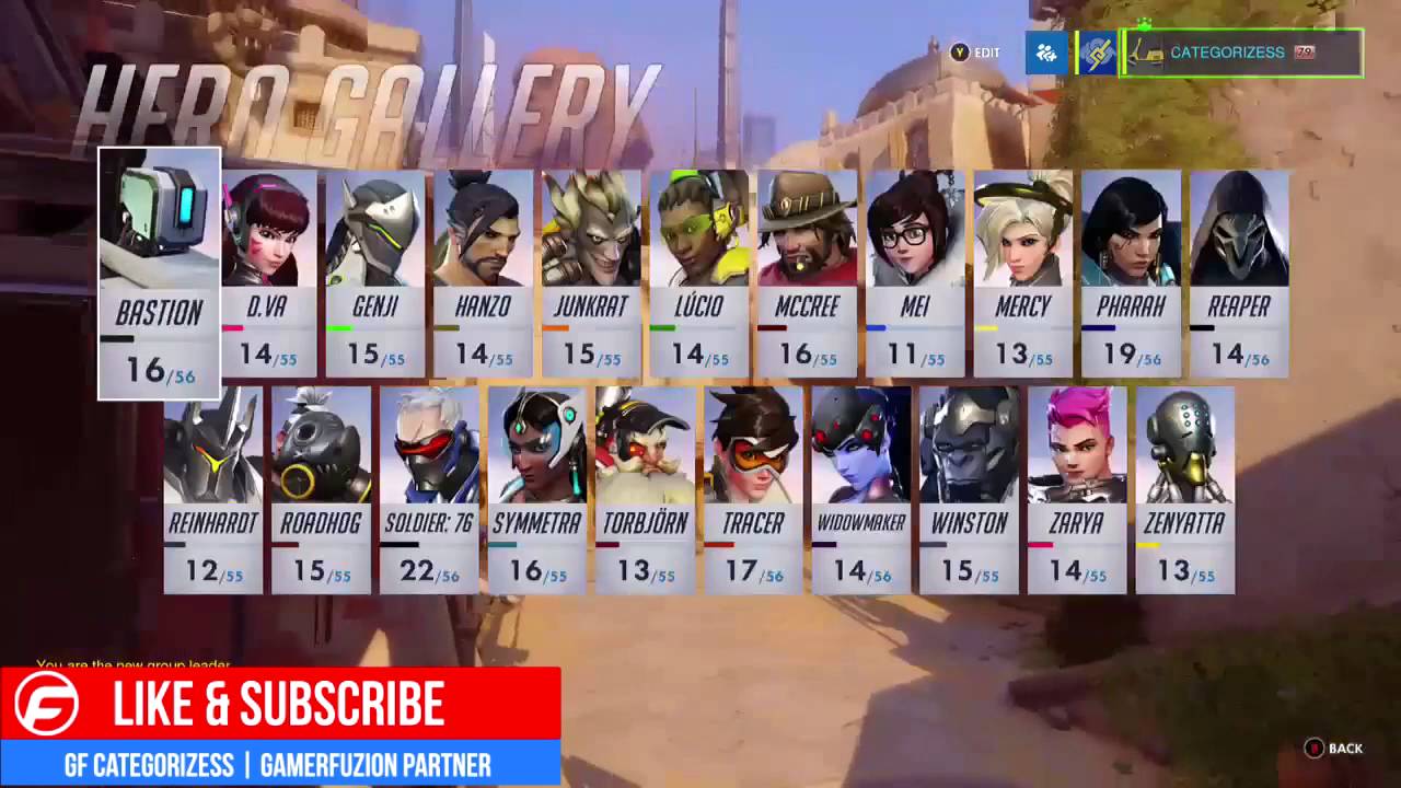 Overwatch All Golden Guns for Each Character - YouTube