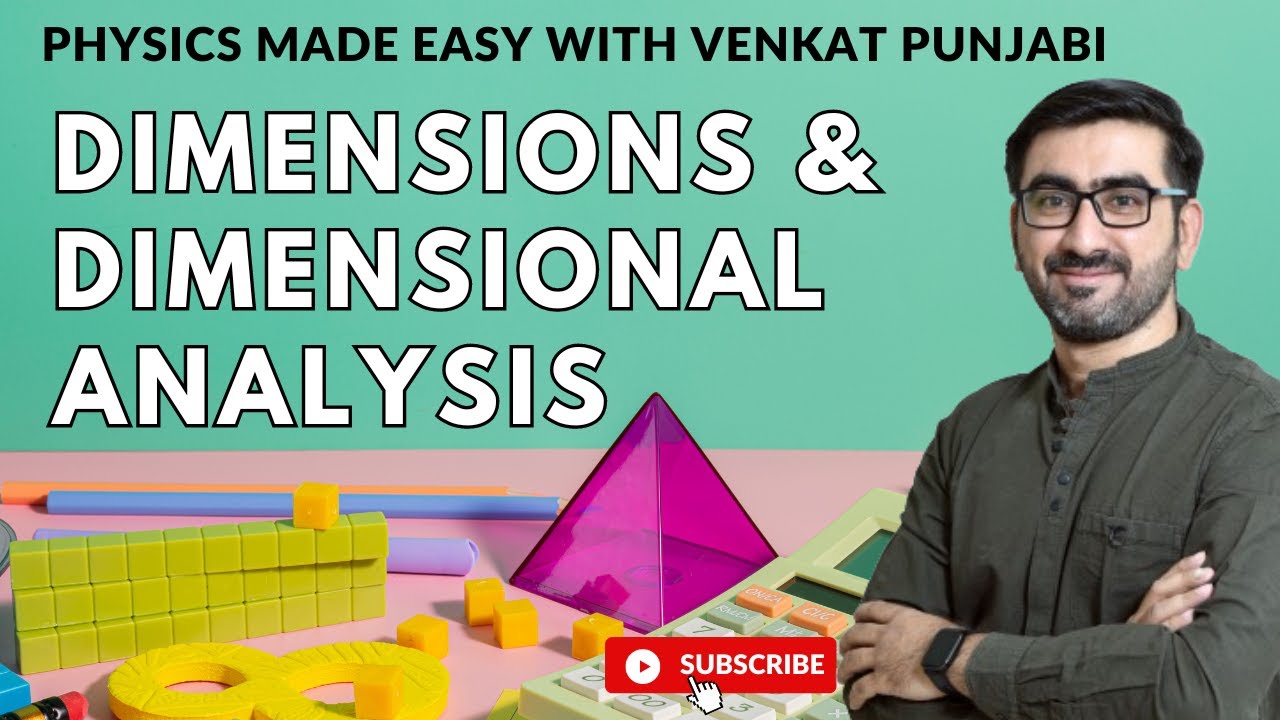 Dimensions & Dimensional Analysis | 11th & 12th Concepts | Physics ...