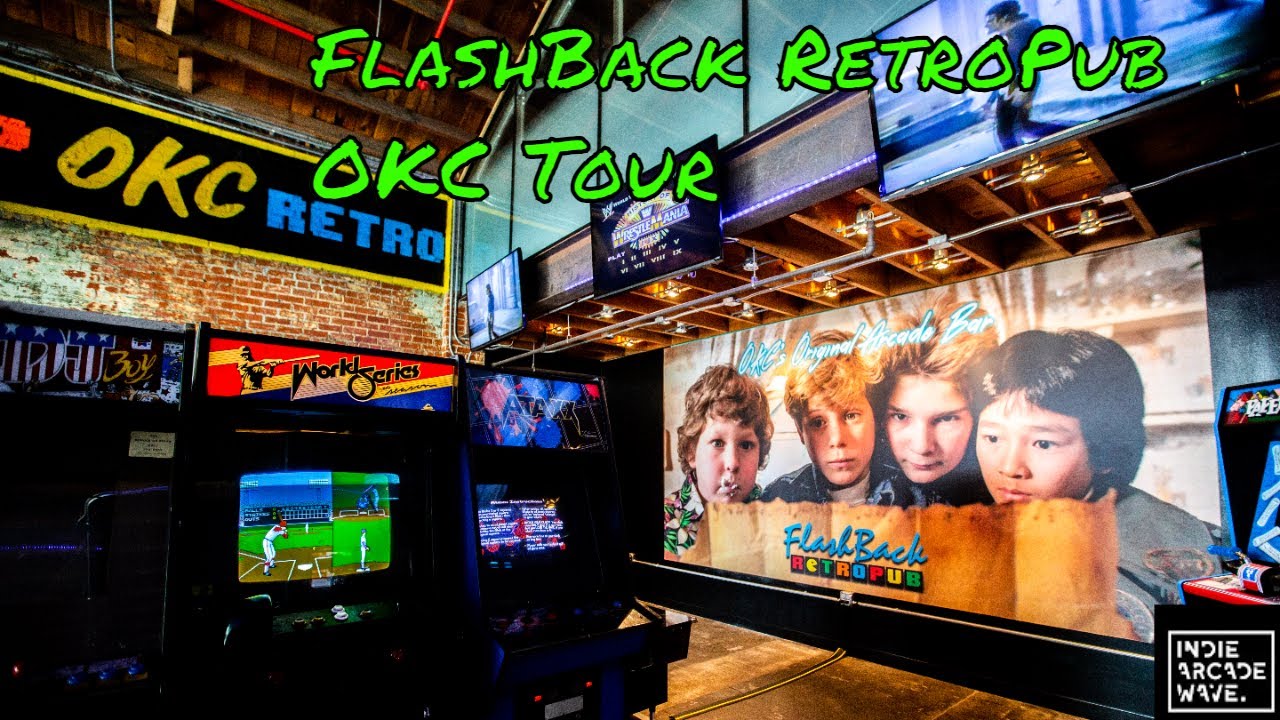 FlashBack RetroPub Arcade Tour | Indie Arcade Wave - YouTube